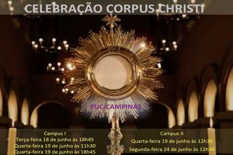 Portal PUC-Campinas » » Corpus Christie