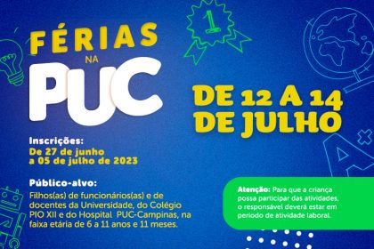 Portal PUC-Campinas » » Lista de convocado para o Férias na PUC